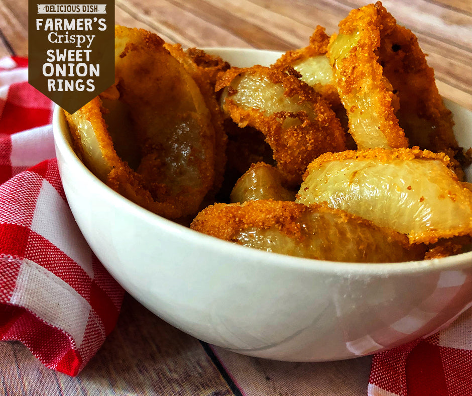 Farmer's Crispy Sweet Onion Rings – Farmer's Pantry