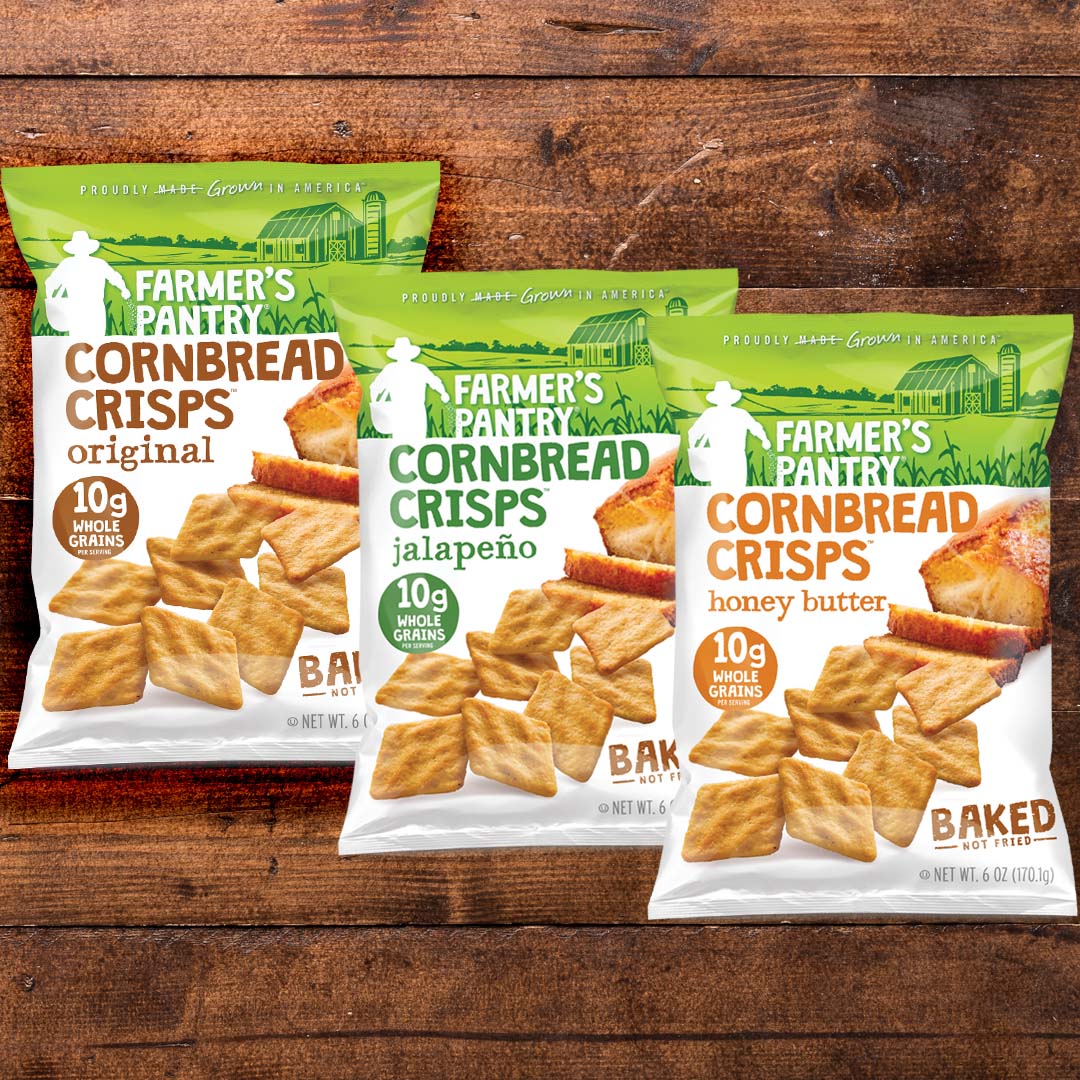 Save on Cornbread Crisps Value Packs – Farmer's Pantry